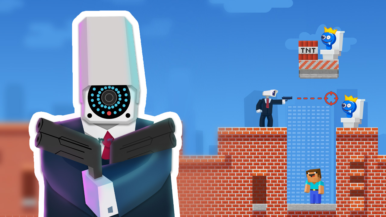 Cameraman vs Toilets Puzzle - Play Free Online | Spatial