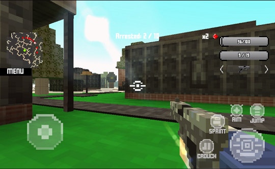 Pixel Police Gun - Play Free Online | Spatial