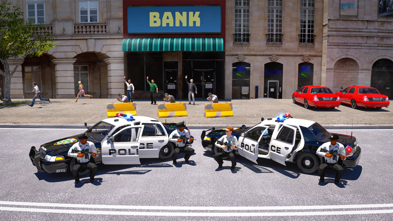Police Car Real Cop Simulator - Play Free Online | Spatial