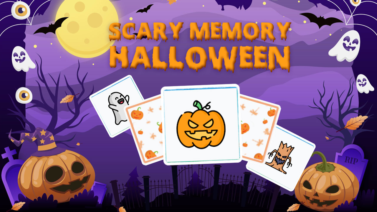 Scary Memory Halloween - Play Free Online | Spatial