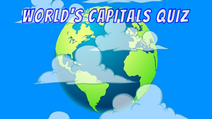 World's Capitals Quiz - Play Free Online | Spatial