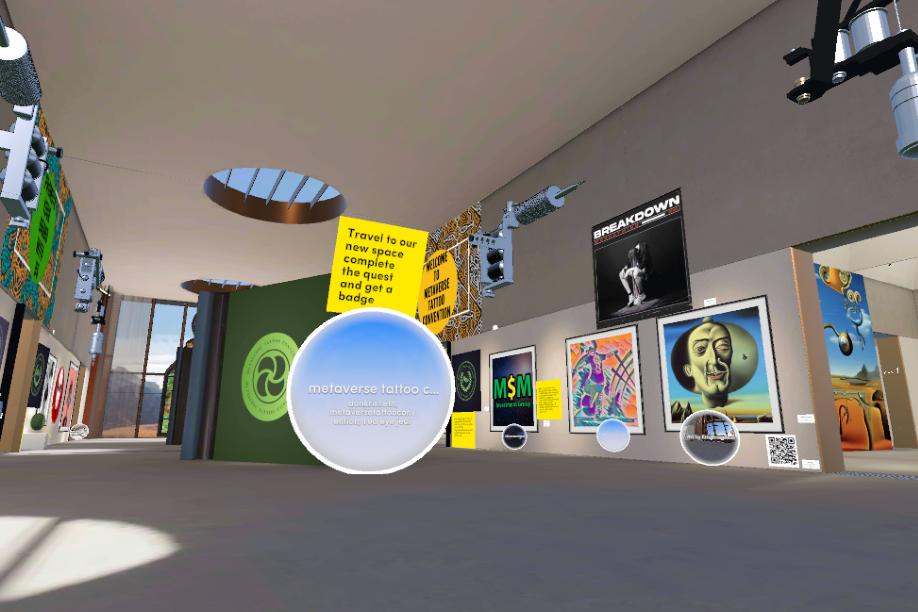 metaverse tattoo convention | Spatial