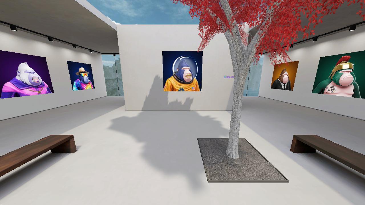 Degenerate Ape Academy Metaverse Gallery | Spatial