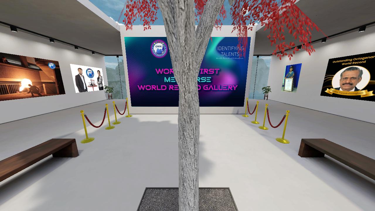 Online World Records Virtual Gallery | Spatial