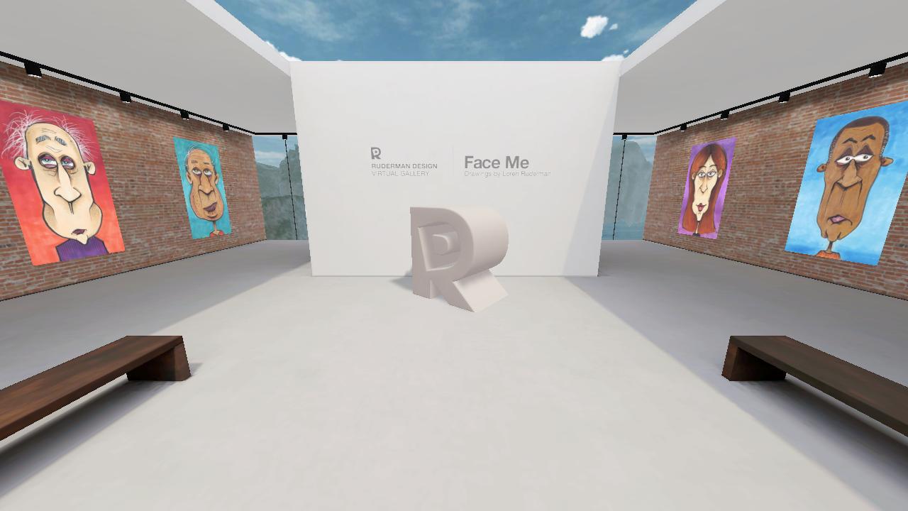 RD Virtual Gallery - Face Me | Spatial