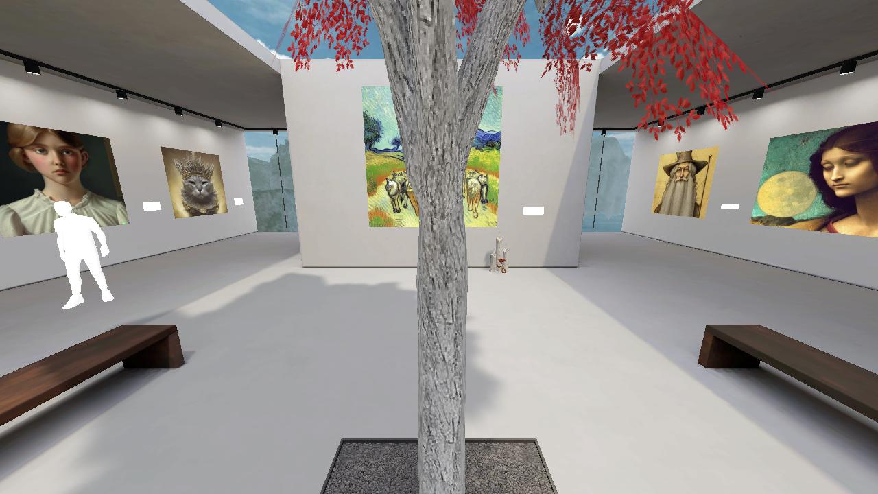 PioDestiny's AI-Generated Art Gallery | Spatial