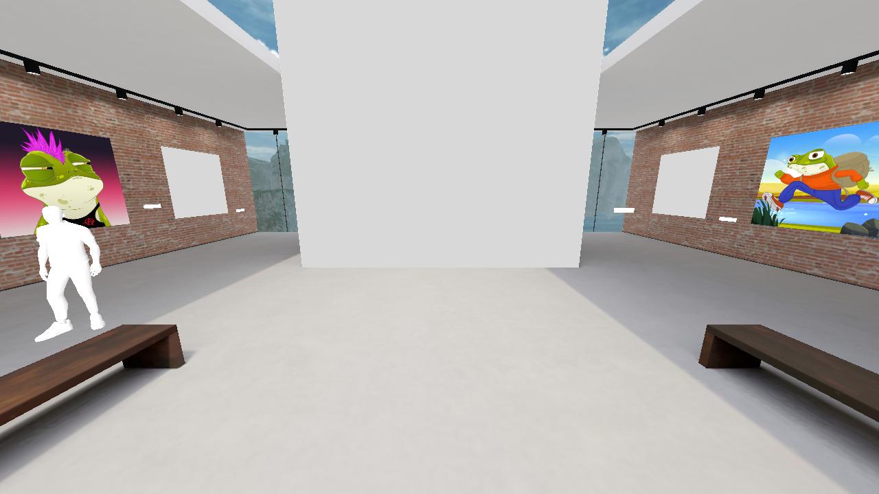 Bizartbee's Michel The Frog NFT World | Spatial