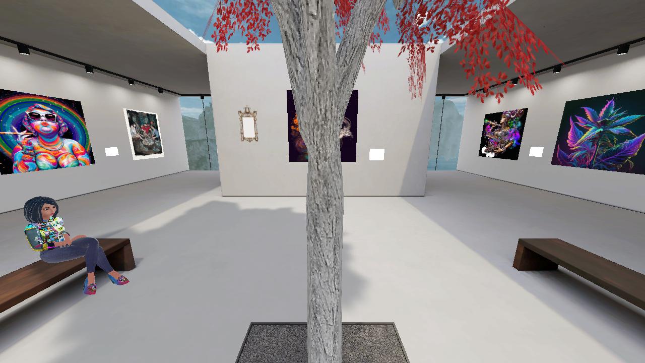 CannaQueenCara's NFT Galleria | Spatial