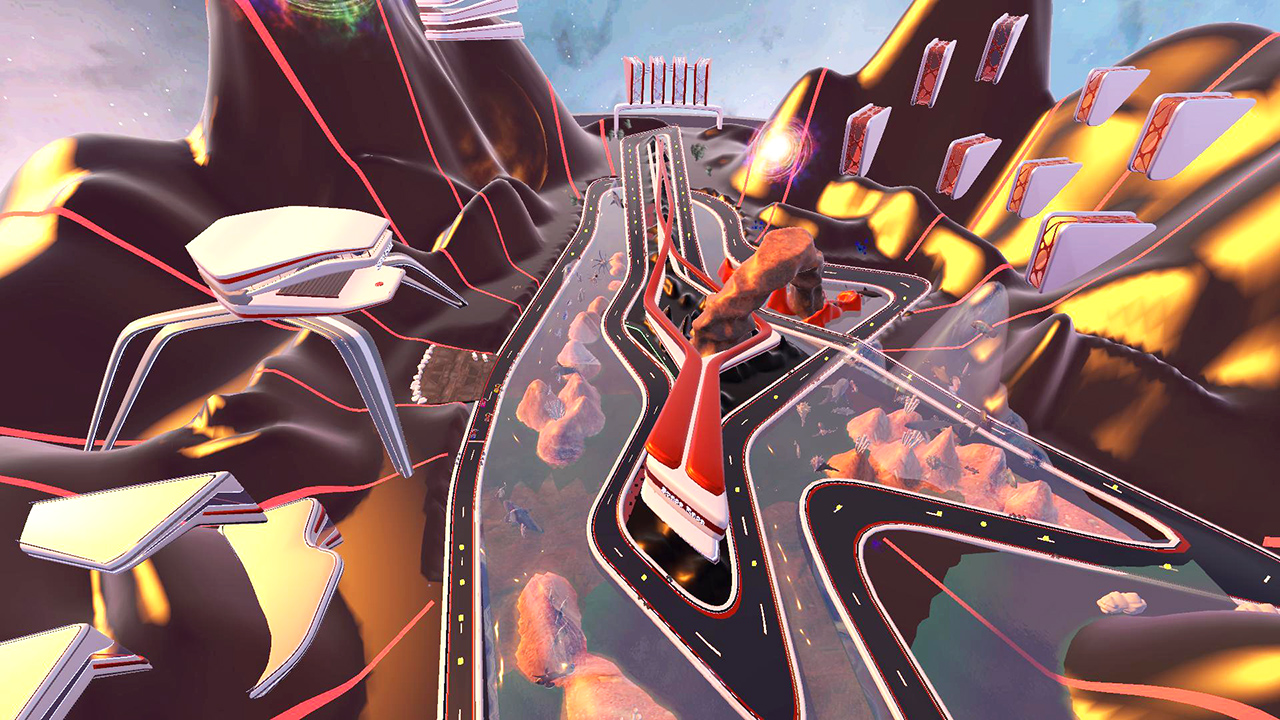 Spatial sample demonstrating avatar input overriding
