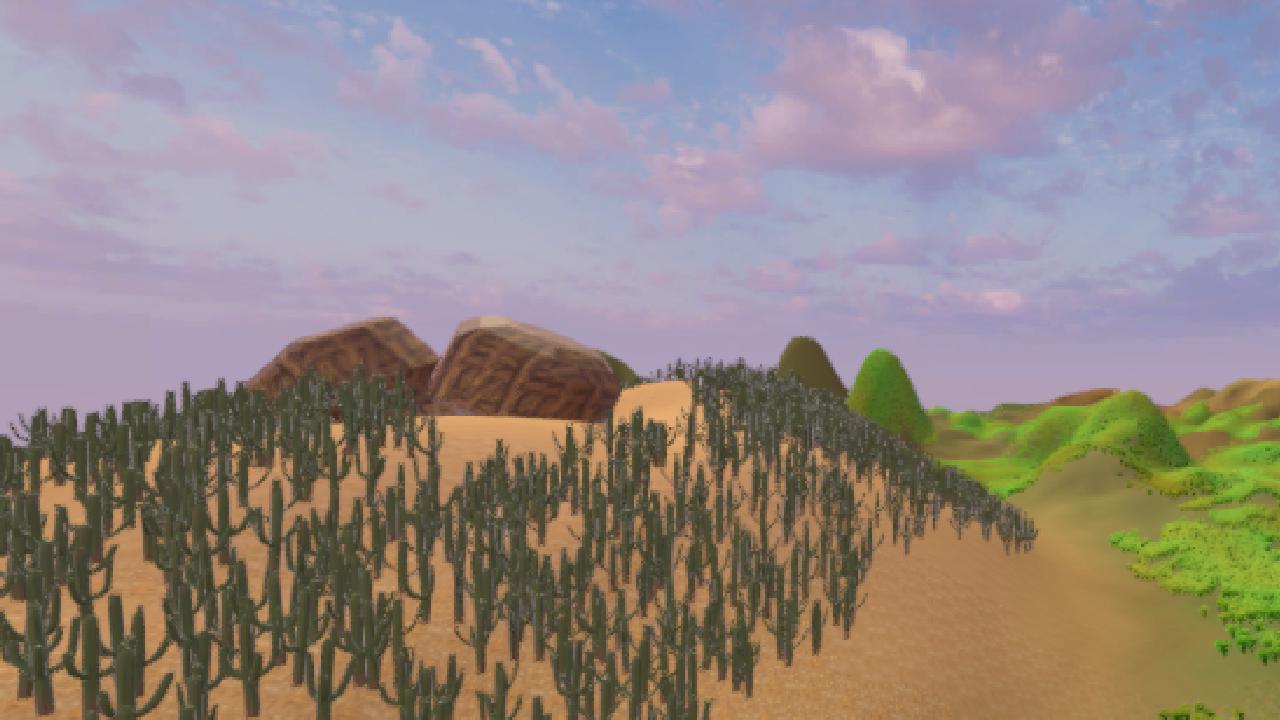 Twisted hills | Spatial