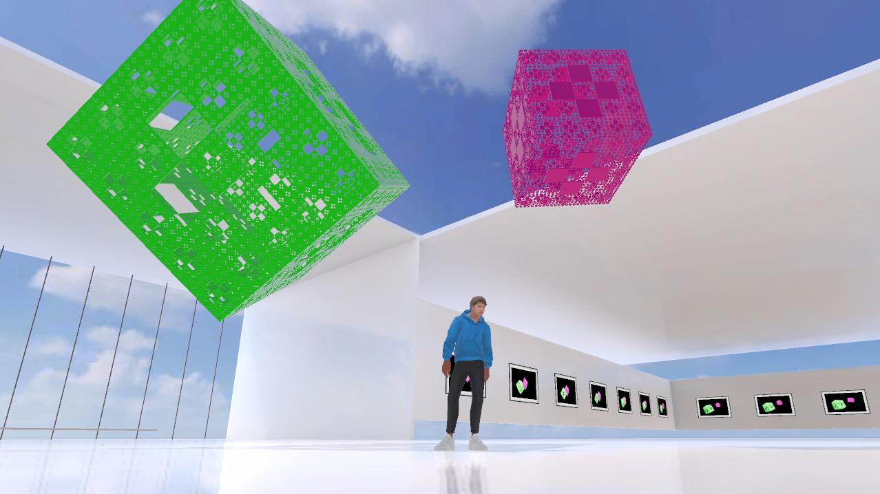 Fractal space-mod(x+y,5) | Spatial