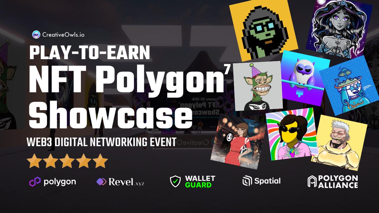 Web3 Play-to-Earn | NFT Polygon Showcase 7 | Spatial