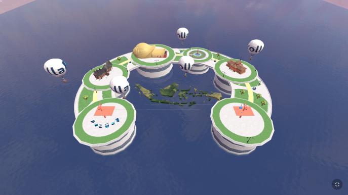TMII Metaverse | Spatial