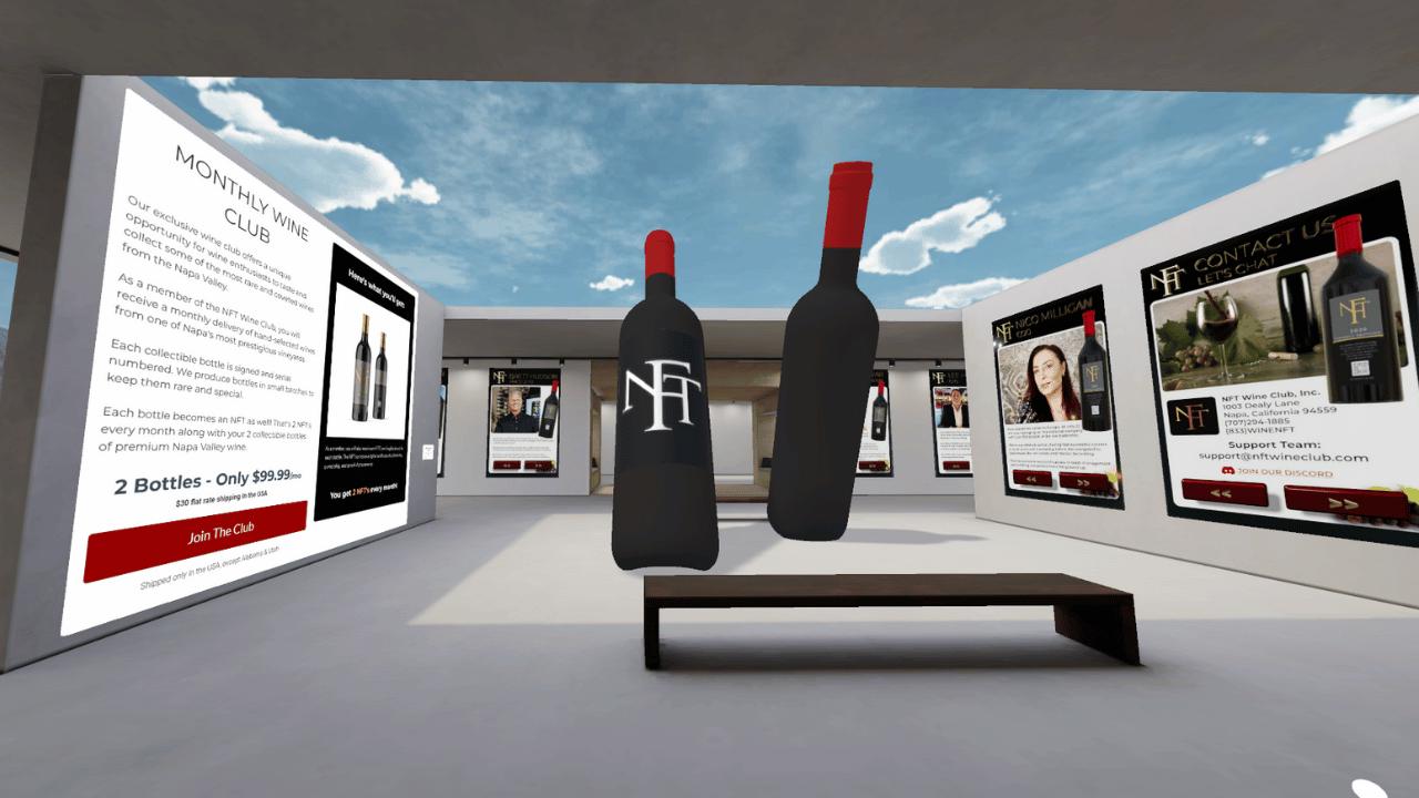 HQ Office: NFT WINE CLUB | Spatial