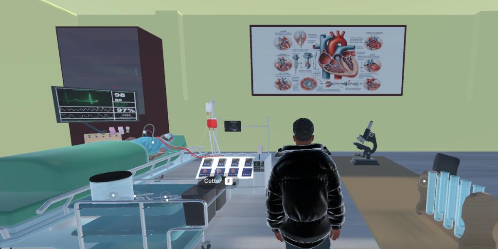 Heart Transplant Training - Metaverse | Spatial